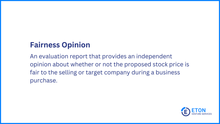 What Is A Fairness Opinion? Definition, Examples, and Process