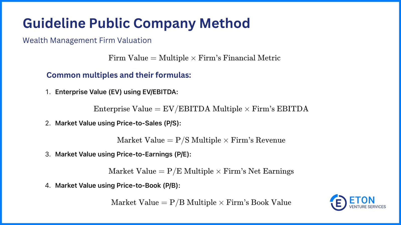 How to Value Wealth Management Firms - 4 Key Methods