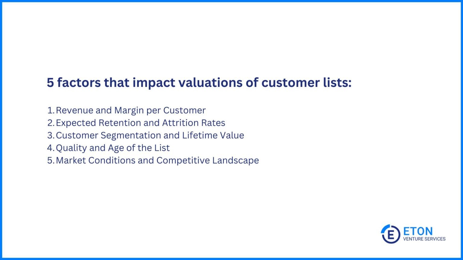How to Value a Customer List (A Practical Guide)